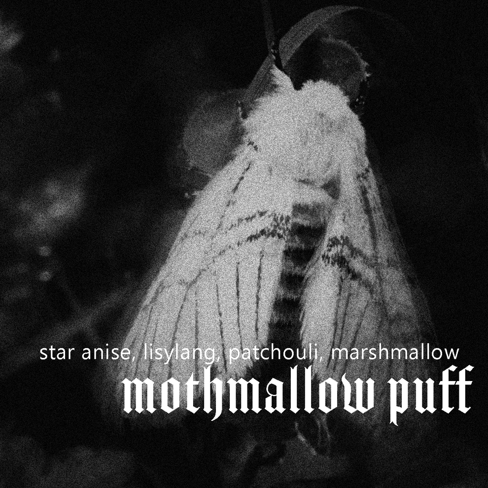 Mothmallow Puff – Mythpunk Olfactive